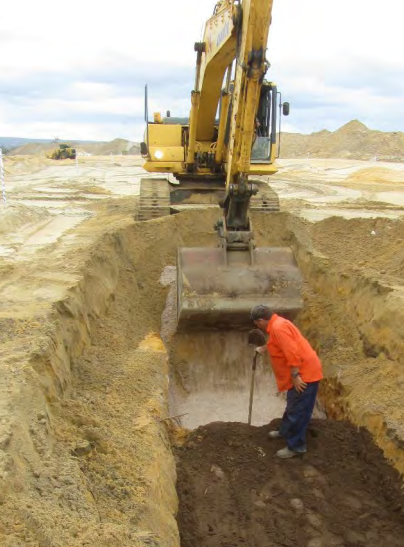 Amended Soils Trial at Bletchley Park - New WAter Ways